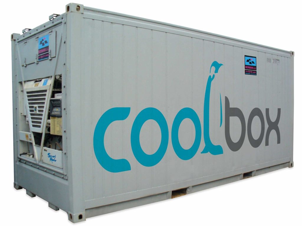 6.1m (20ft) high-cube refrigerated shipping container - Boxman
