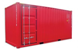 6.1m (20ft) high-cube container with single side door - Boxman
