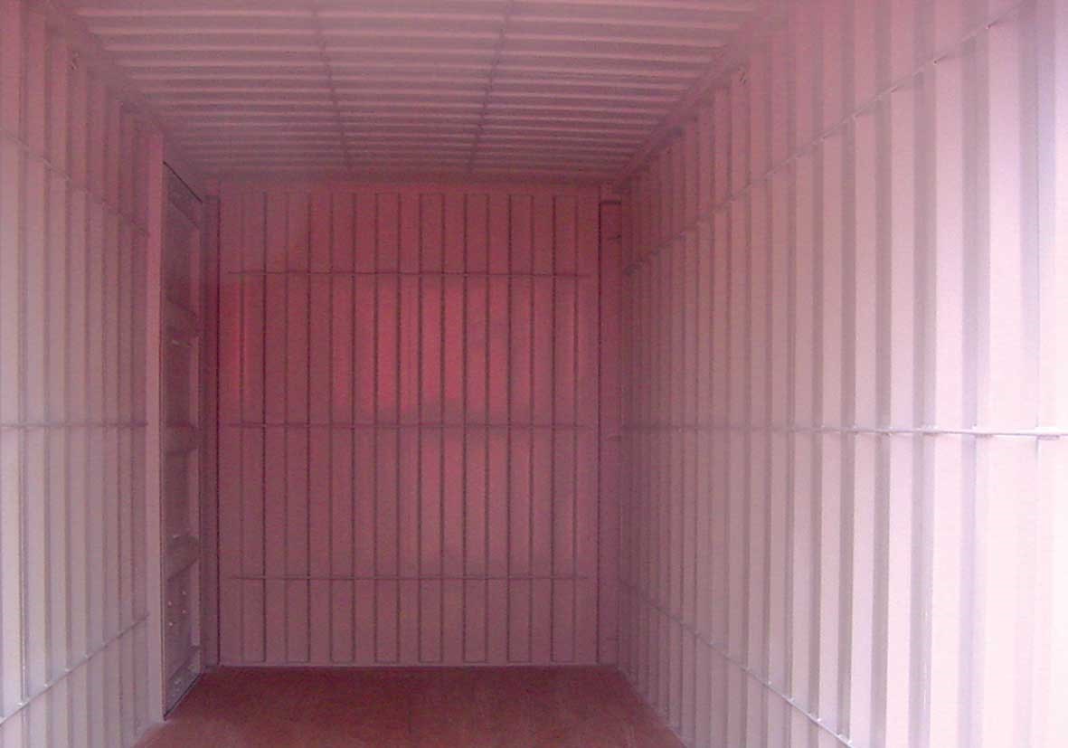 6.1m (20ft) high-cube container with single side door - Boxman