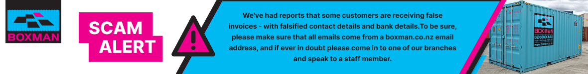 Shipping Containers NZ | Containers NZ | Boxman